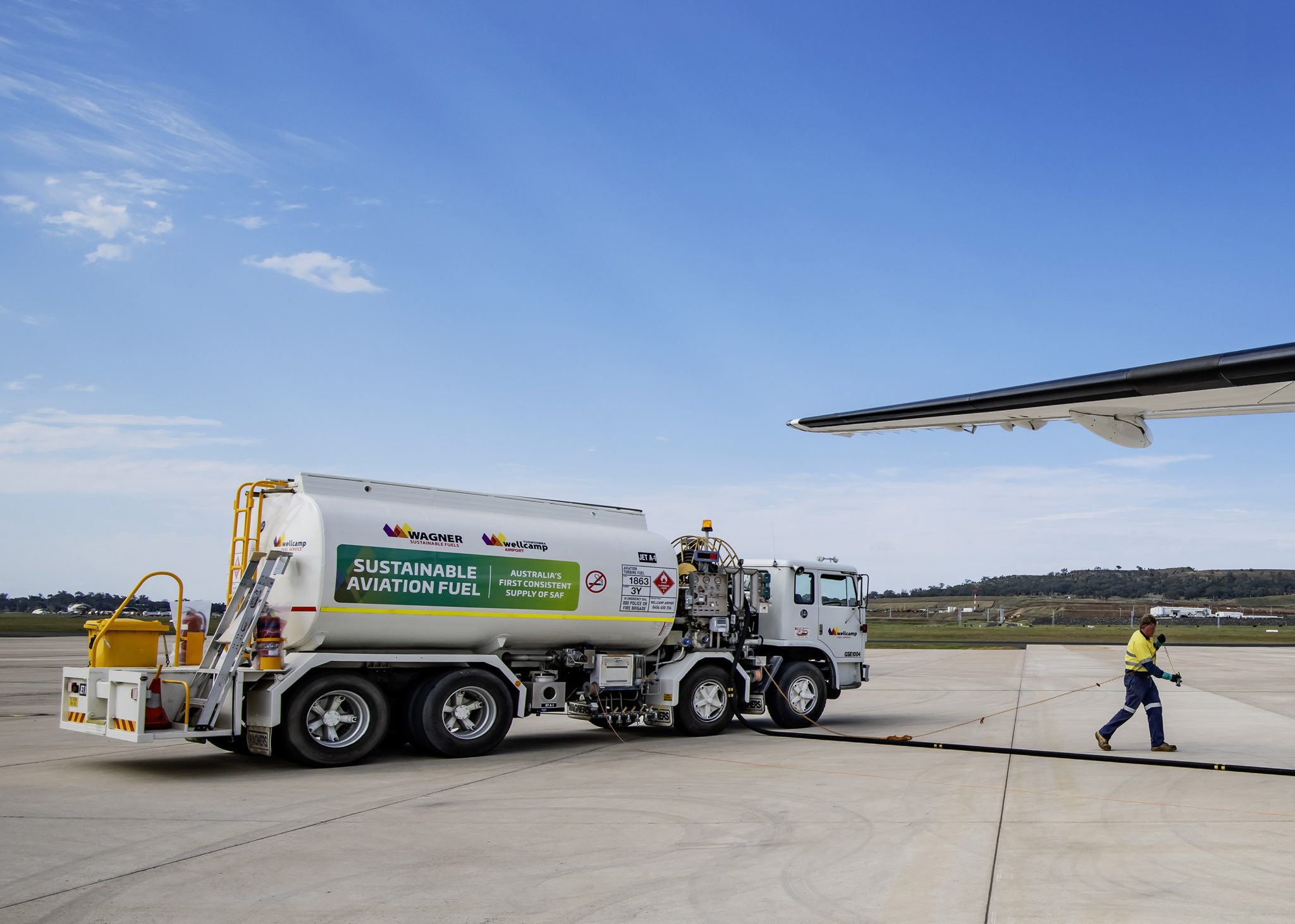 Wagner delivers Australia’s first dedicated Sustainable Aviation Fuel ...