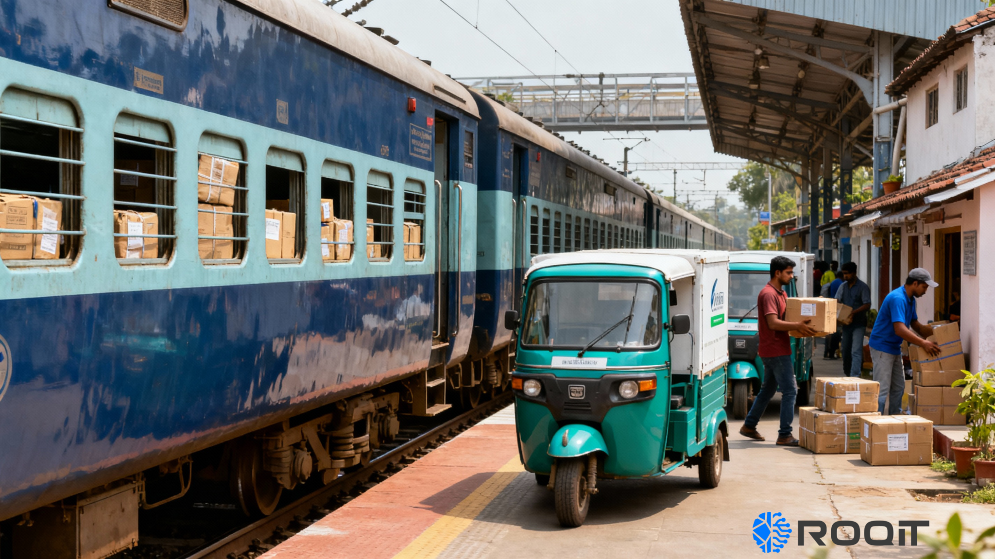 AION-Tech’s ROQIT partners with Indian Railways to transform sustainable, door-to-door parcel ...